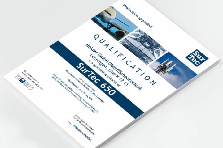 Certified SurTec 650 Coater